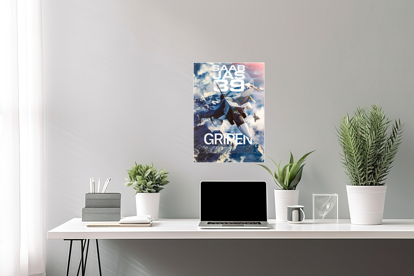 JAS 39 Gripen Poster – Apex Posters
