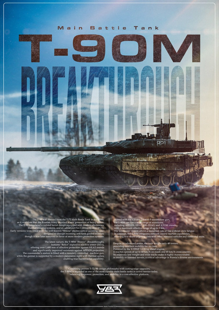T-90M "Breakthrough" Poster – Apex Posters