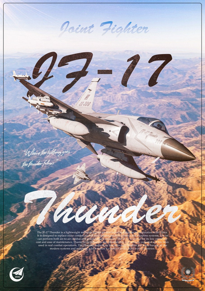 JF-17 Thunder Poster – Apex Posters