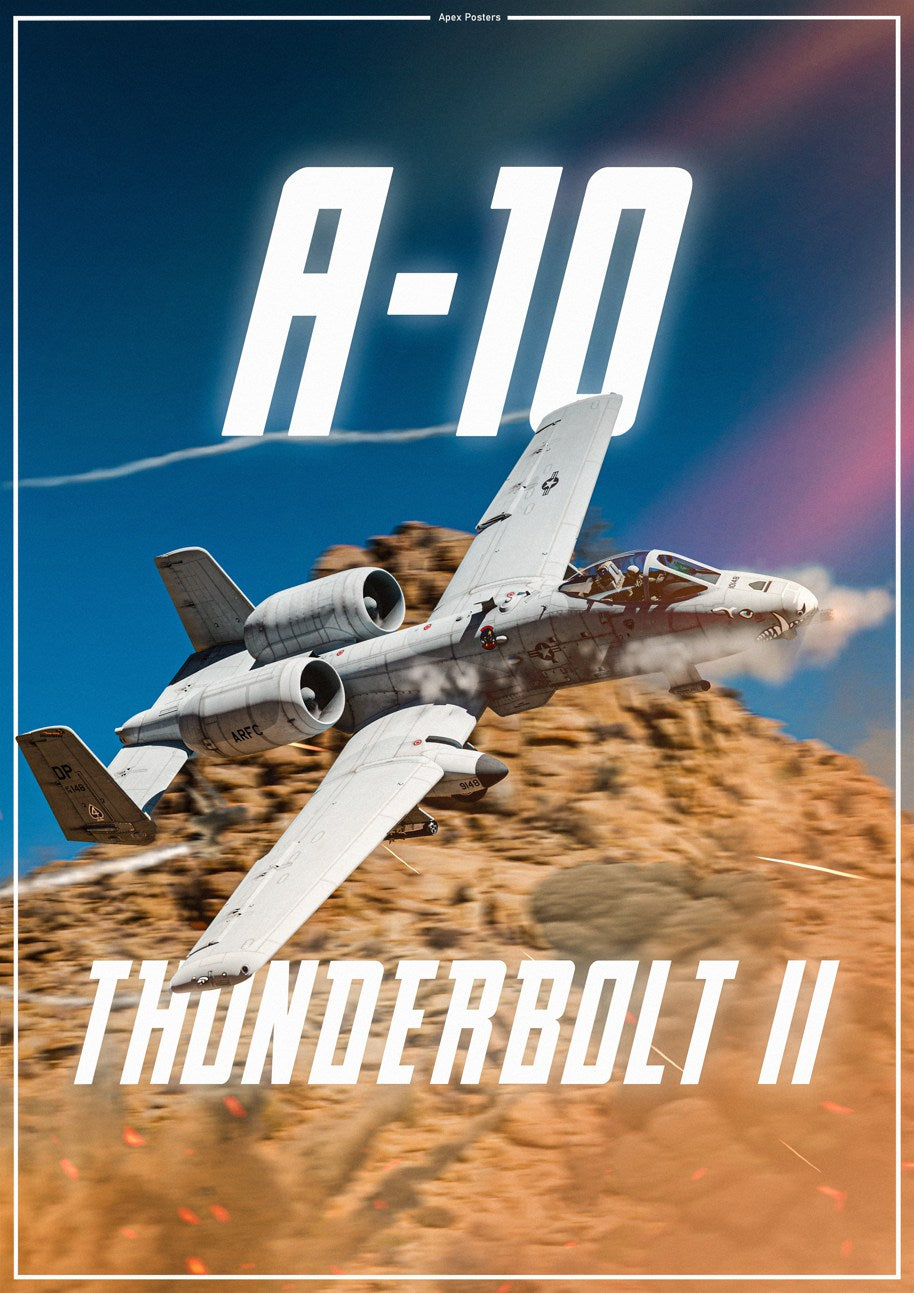 A-10 Thunderbolt II Poster – Apex Posters