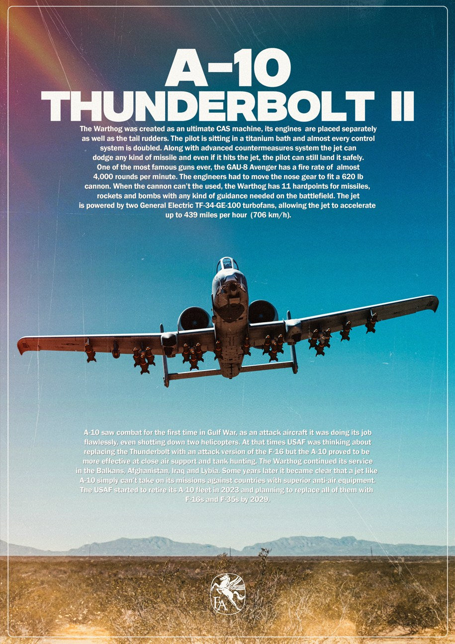 A-10 Thunderbolt II Poster – Apex Posters