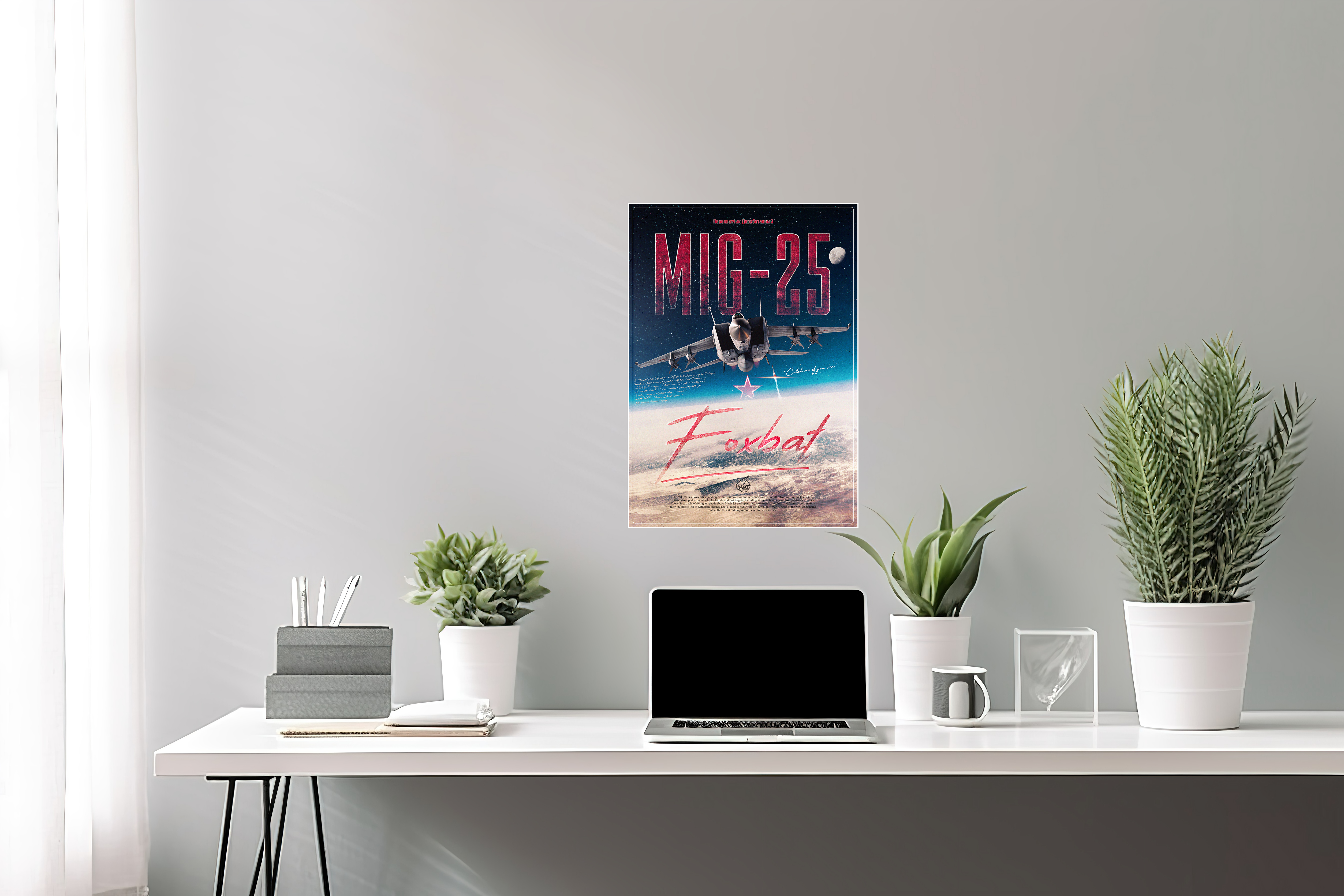 MiG-25 Foxbat Poster – Apex Posters