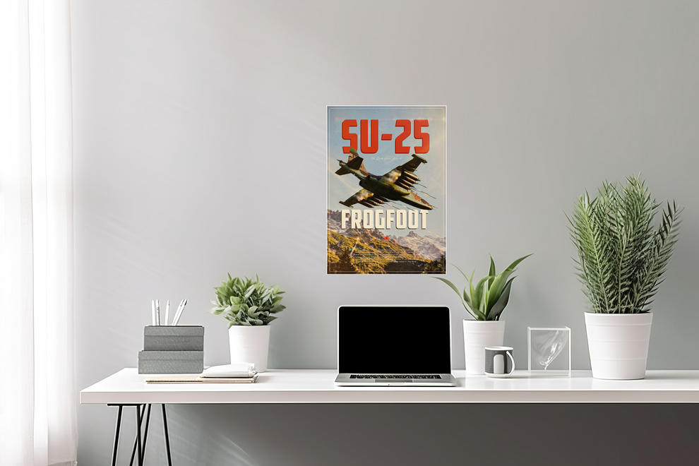 Su-25 Frogfoot Poster – Apex Posters